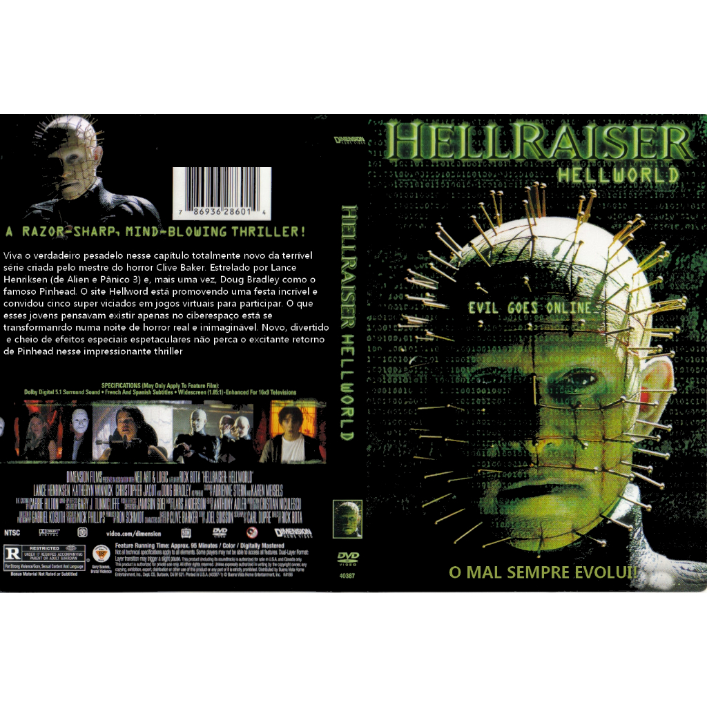 HELLRAISER 8 | Shopee Brasil