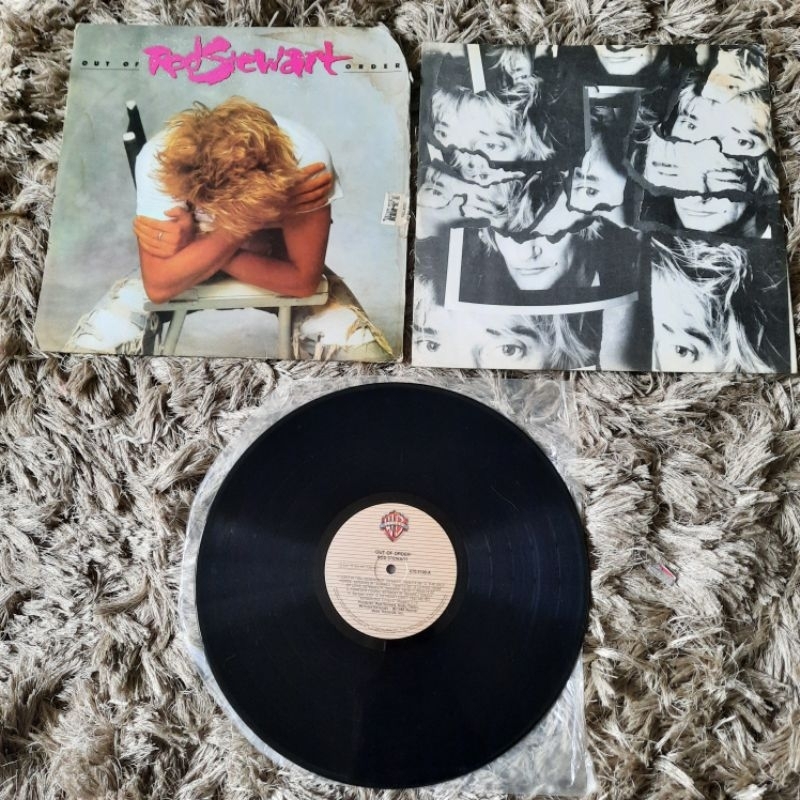 LP/Disco de vinil Rod Stewart - Out Of Order (1988, com encarte ...