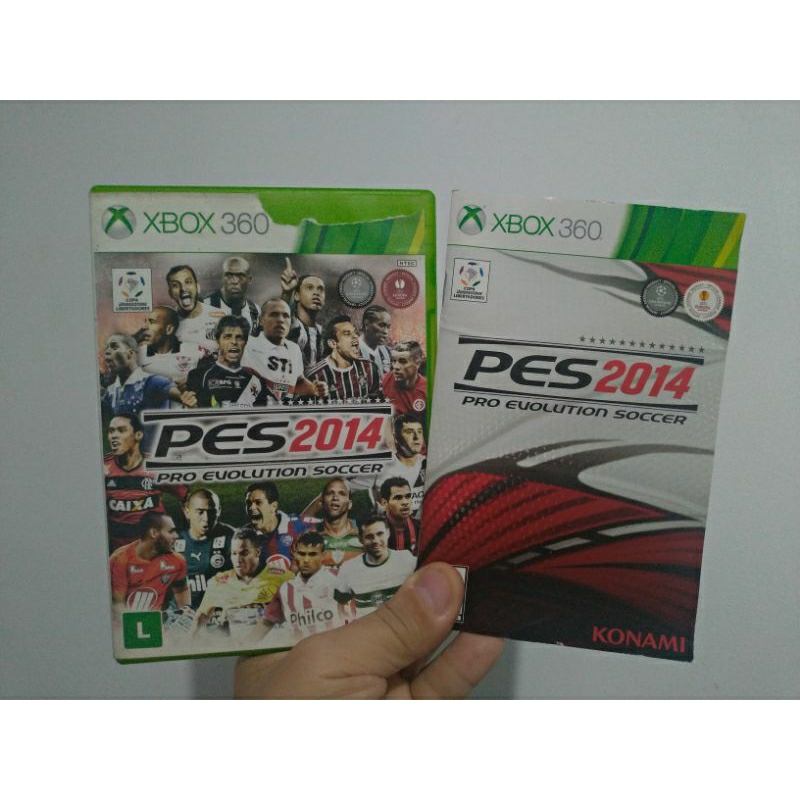 Jogo Xbox 360 Pes 2014 Original completo veja fotos leia | Shopee Brasil