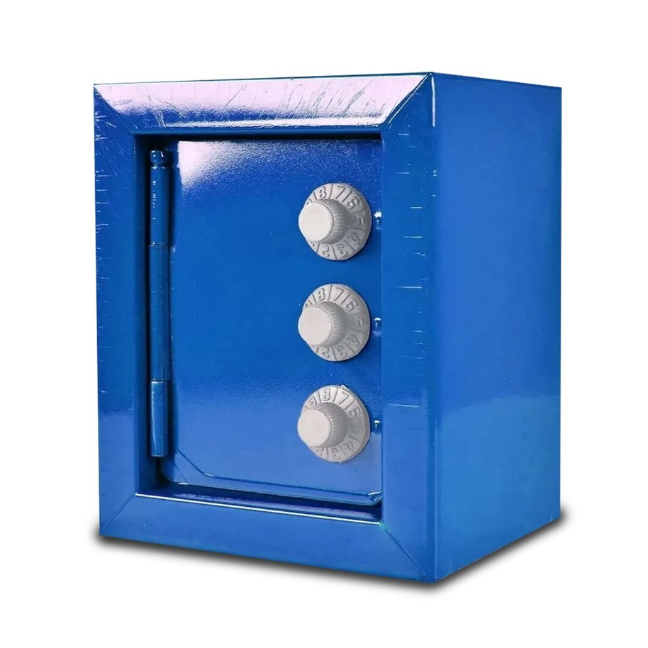 Mini Cofre Para Moedas e Cédulas de Dinheiro Cofrinho em Metal | Shopee ...