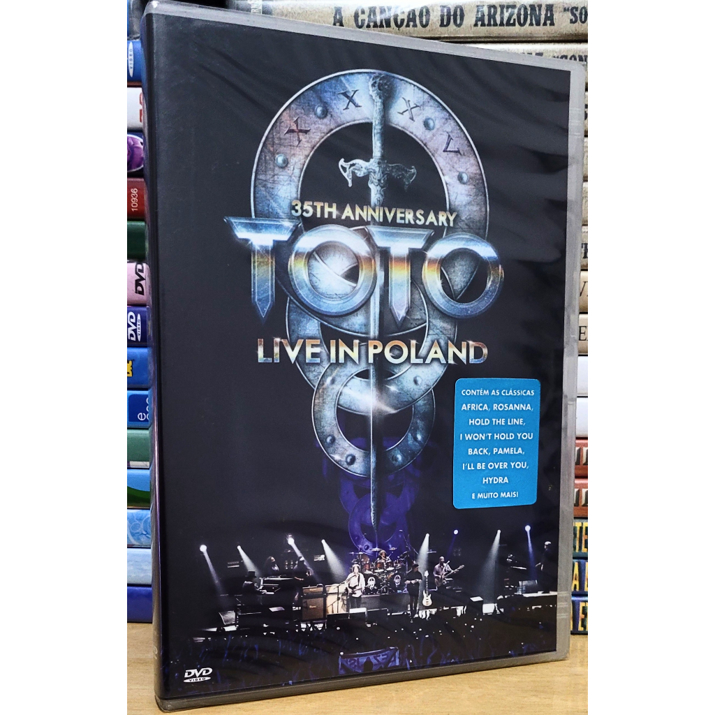 DVD Toto Live In Poland 35th Anniversary (Original Lacrado) | Shopee Brasil