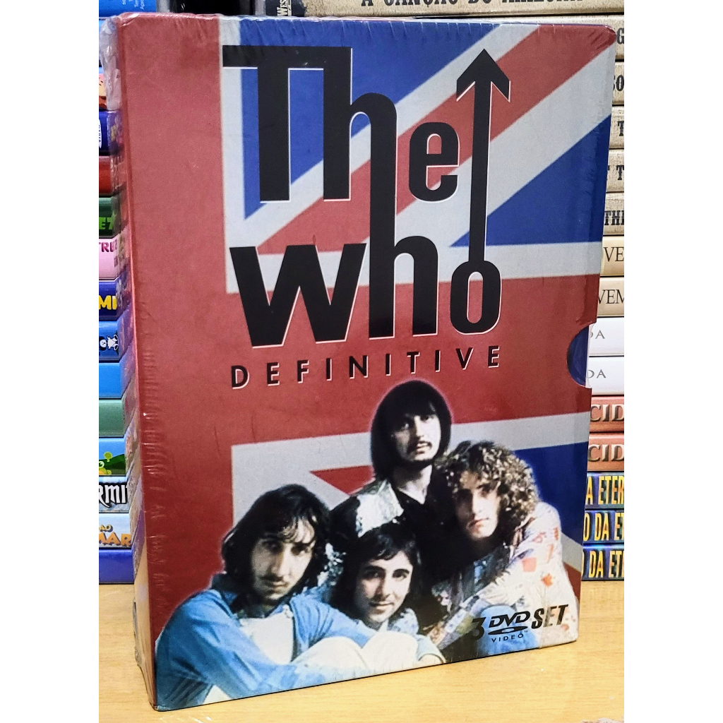 Box DVD The Who Definitive - 3 Discos (Original Lacrado) | Shopee Brasil
