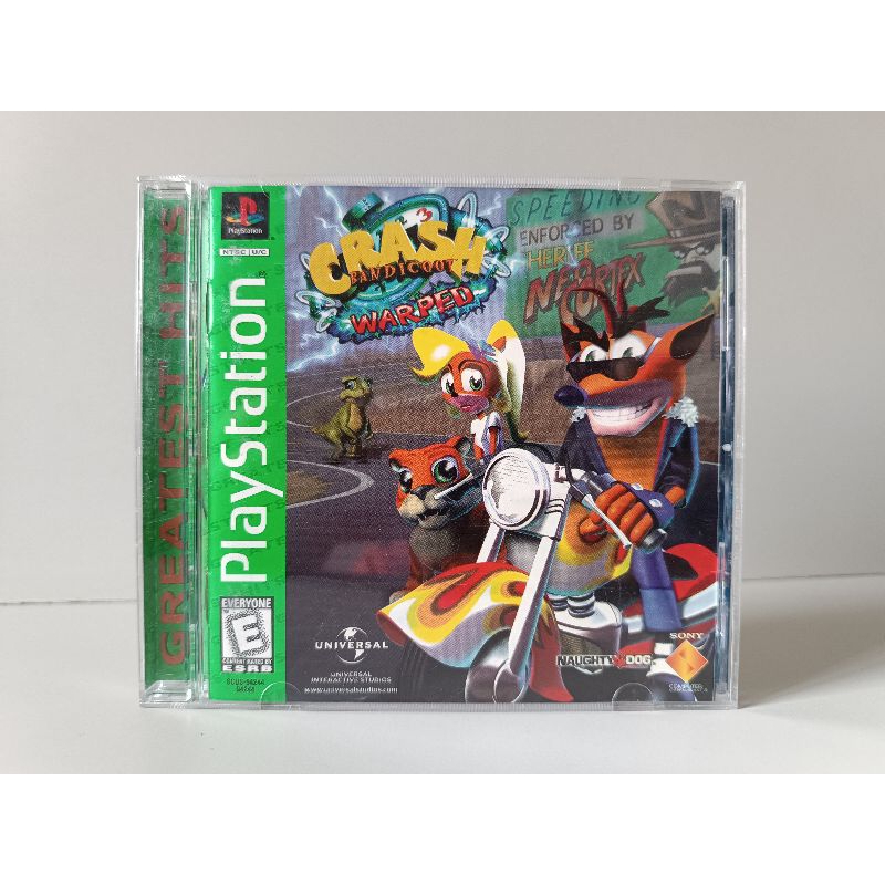 Crash Bandicoot 3 Warped PS1 original! | Shopee Brasil