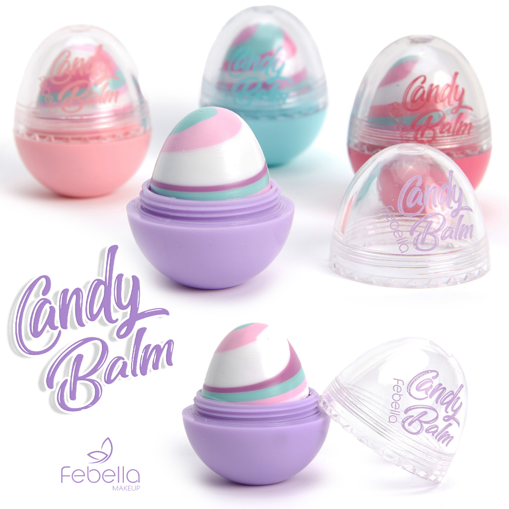 Lip Candy Balm Batom Hidratante para os Labios Febella LB7014 | Shopee ...