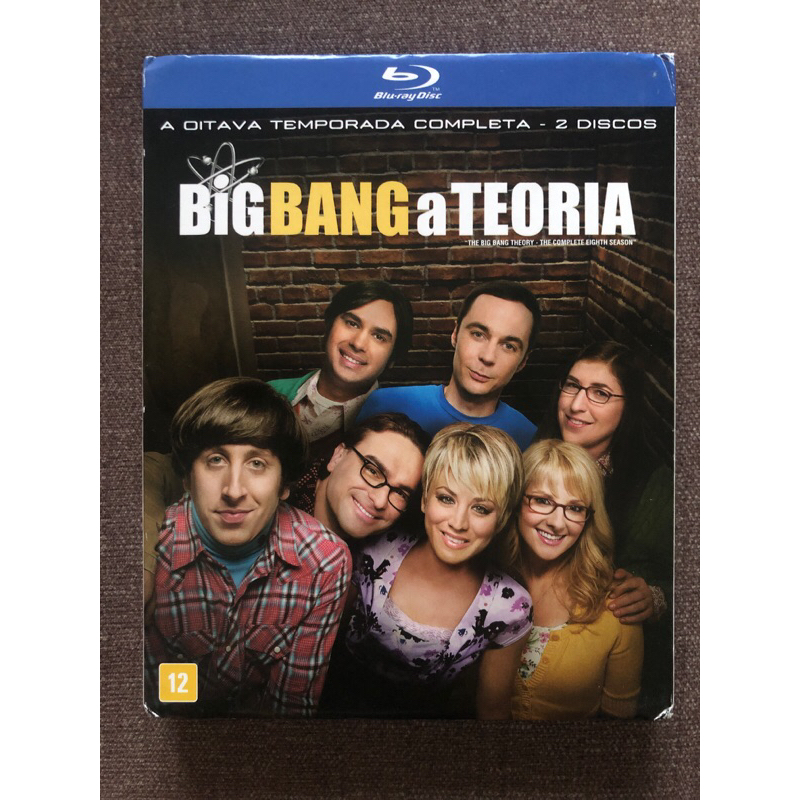 BLU-RAY Big Bang: A Teoria - Oitava Temporada | Shopee Brasil