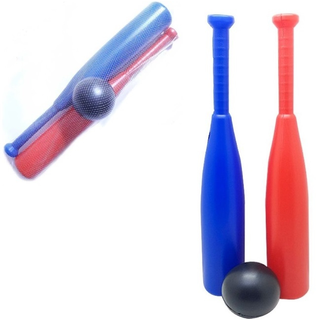 kit Jogo De Tacos Brinquedos Beisebol 2 Tacos + 1 Bola - Toy Master ...