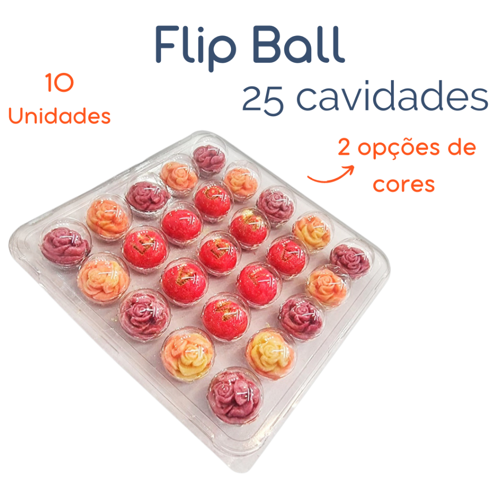 10un Flip Ball 25 Cavidades Flip Festas | Shopee Brasil