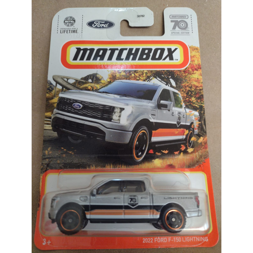 Matchbox - 2022 Ford F-150 Lightning - HKW69 - 1:64 - Mattel | Shopee ...