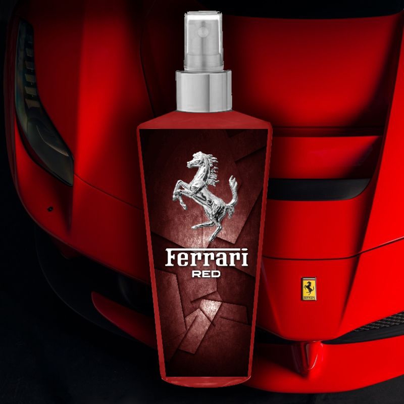 Body Splash Ferrari Red 300ml | Shopee Brasil