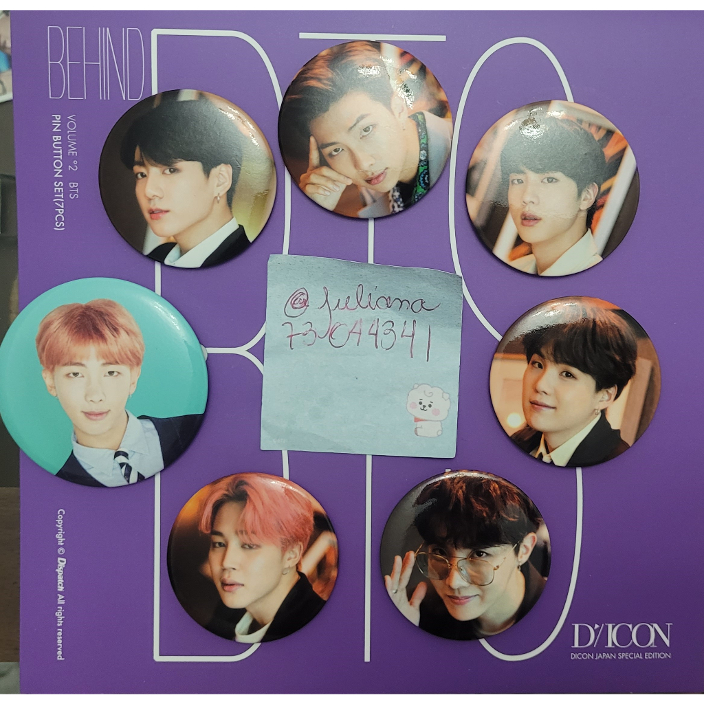 BTS Oficial Boton | Shopee Brasil