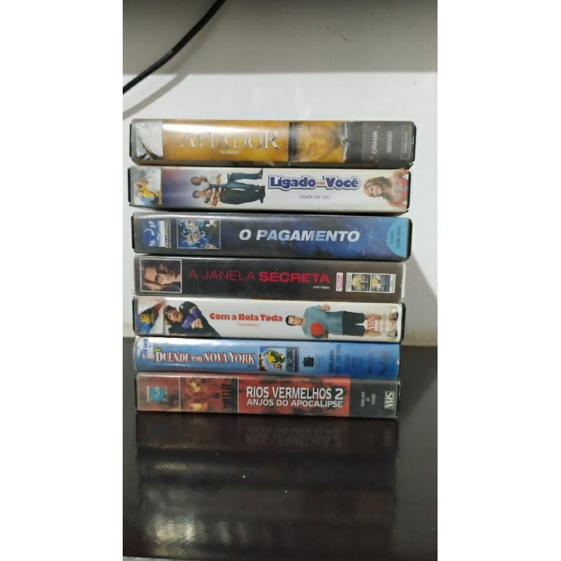 FILMES EM VHS / LEIA A DESCRIÇÃO | Shopee Brasil