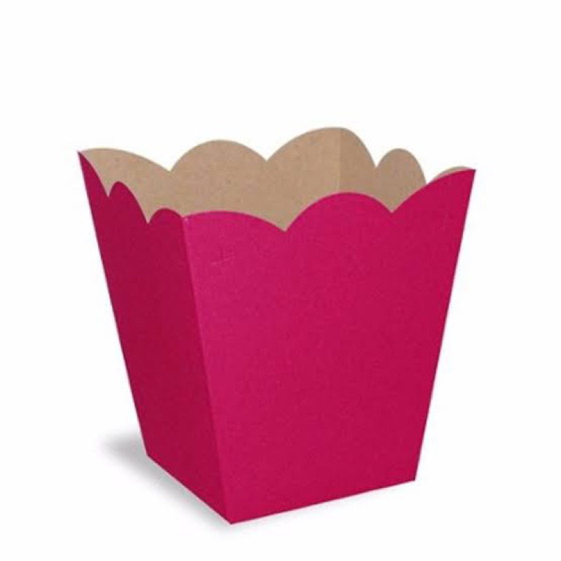 Cachepot papel cartonado para centro de mesa 9x9cm - Lembrancinha ...