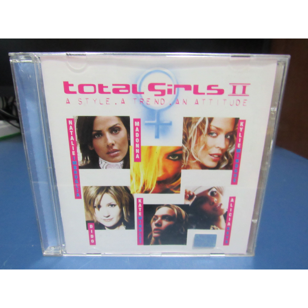 CD Total Girls II Pop Maddona Kylie Minogue Dido Alicia Keys | Shopee ...