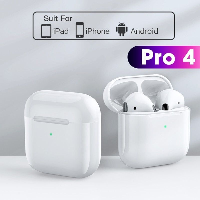 FONE DE OUVIDO BLUETOOTH PRO 4 WIRELESS | Shopee Brasil