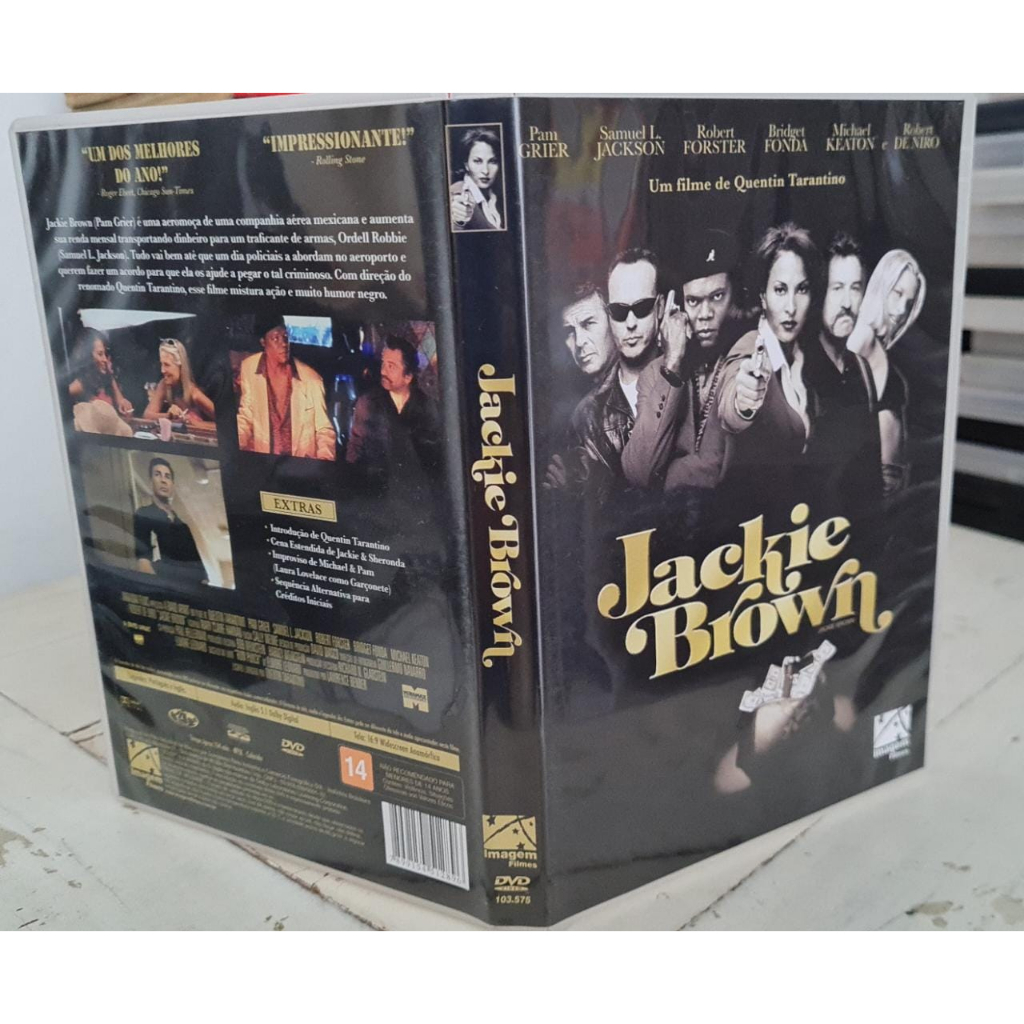 Jackie Brown DVD Um filme de Quentin Tarantino Michael Keaton - Samuel ...