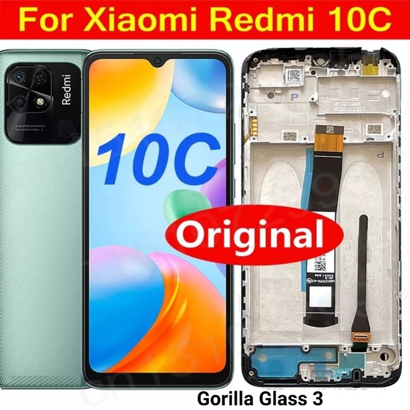 Tela Display Frontal Redmi 10c Original Xiaomi Touch C/aro Lcd | Shopee Brasil