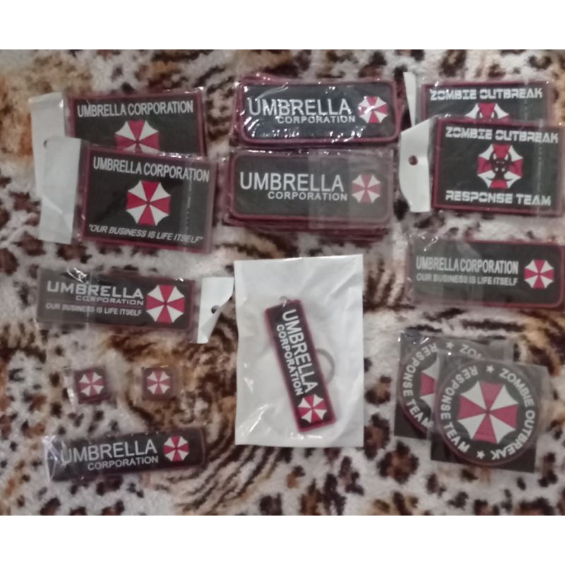 Patch Umbrella Corporation EMBORRACHADO, com velcro, últimas unidades ...