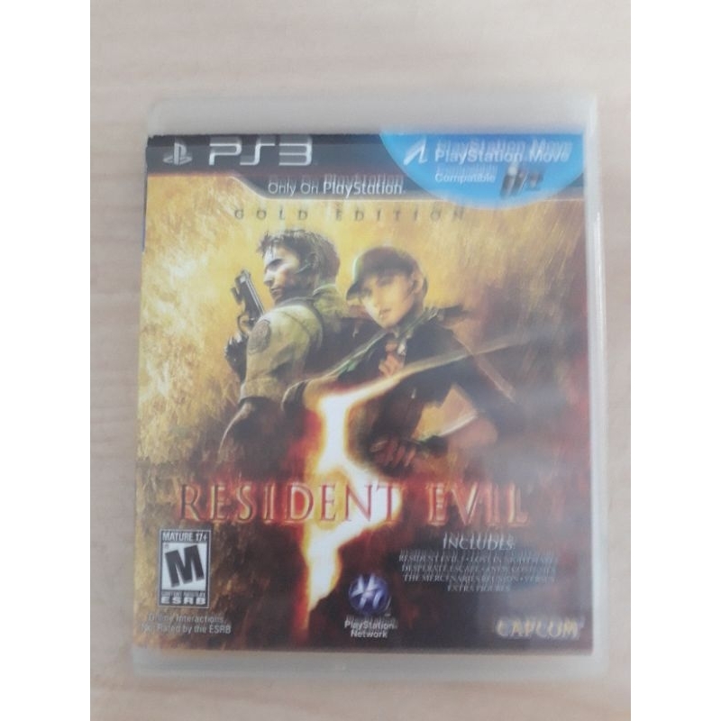 jogo resident evil 5 gold edition original ps3 | Shopee Brasil