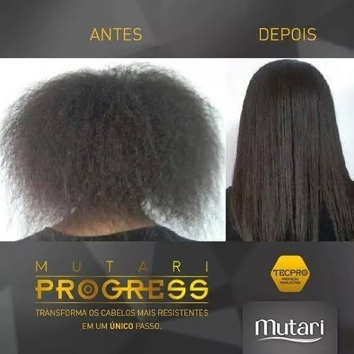 Escova Progressiva Mutari Progress 240ml- Liso Natural | Shopee Brasil