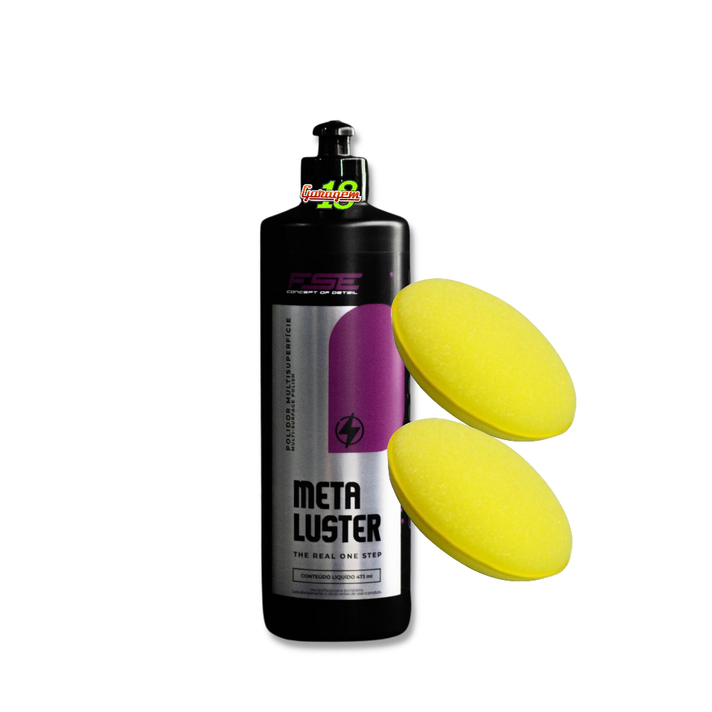 Meta Luster Polidor 3 em 1 Soft99 + 2 aplic | Shopee Brasil