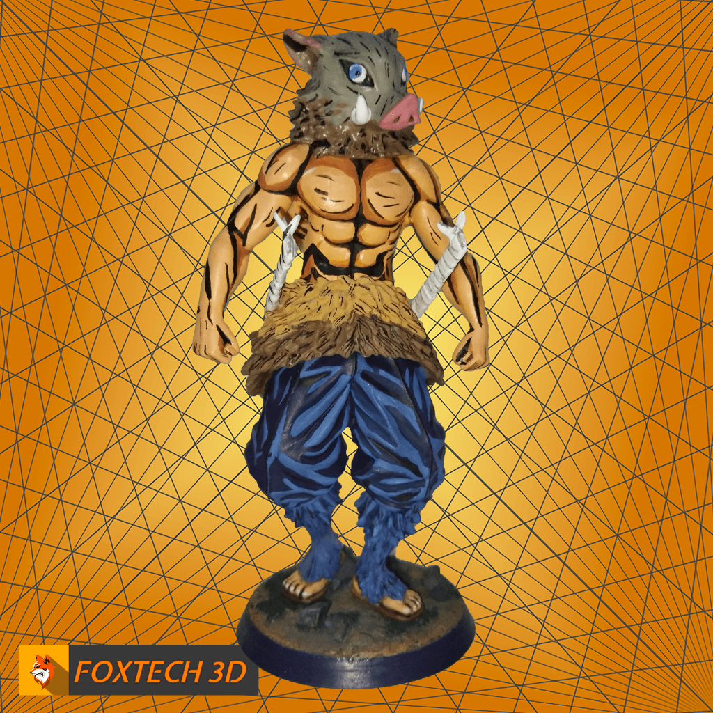 Action Figure Inosuke Hashibira Kimetsu no Yaiba - Demon Slayer ...
