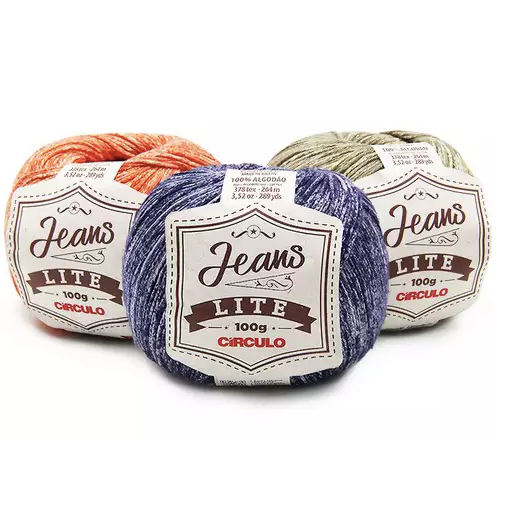 Fio Jeans Lite Circulo 100g | Shopee Brasil