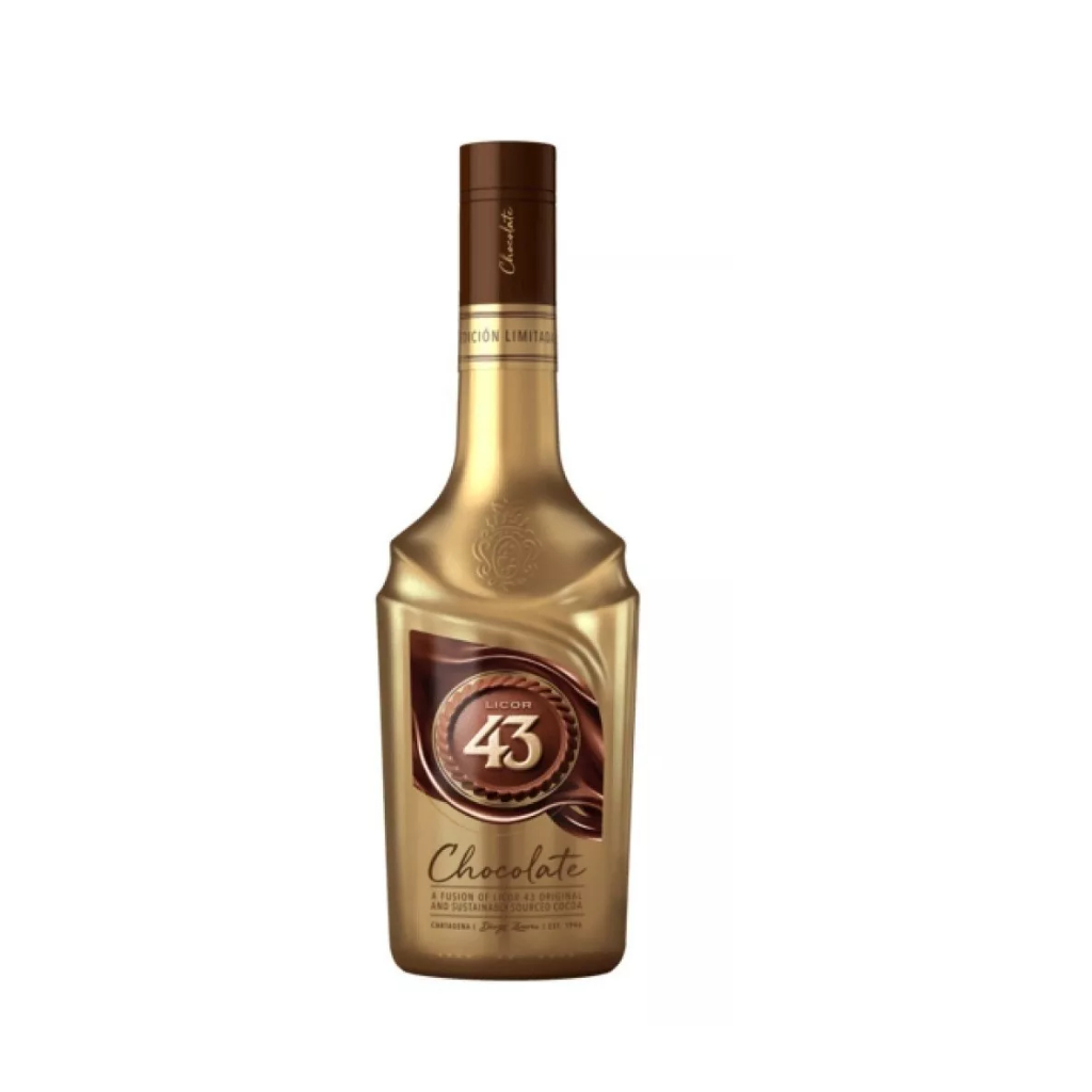 Garrafa Licor 43 Diego Zamora Chocolate 700 Ml Edição Especial Vazia ...
