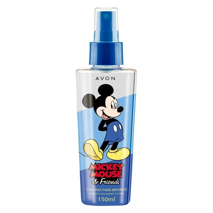 Colônia Disney Mickey Mouse & Friends Avon - 150ml | Shopee Brasil