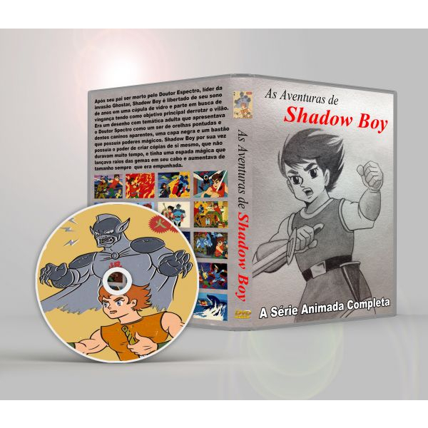 As Aventuras de Shadow Boy Completo | Shopee Brasil