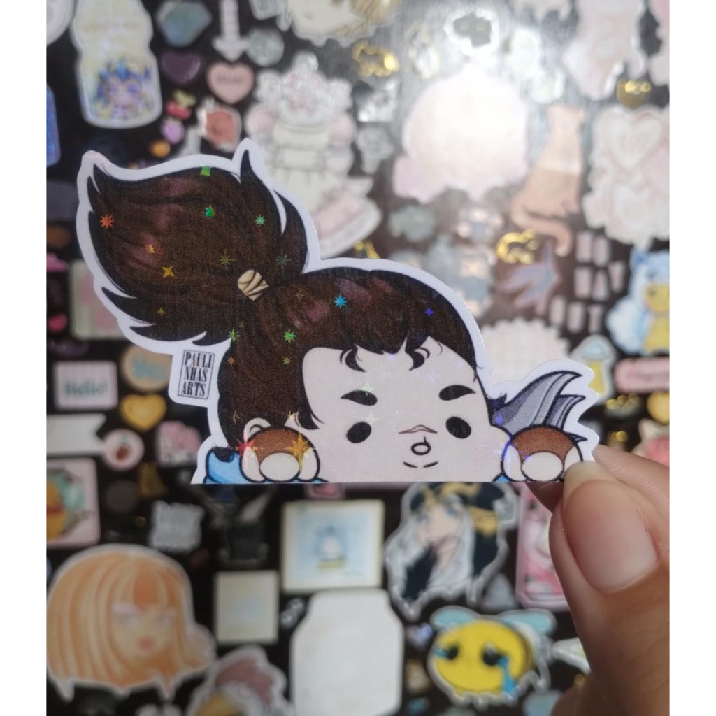 Adesivo League of Legends yasuo para gabinete mid chibi fofo sticker ...