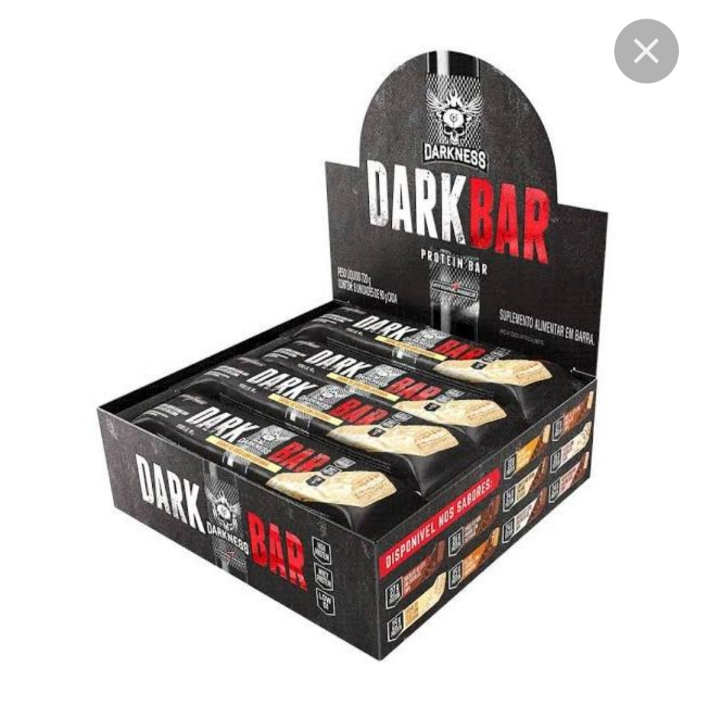 barra dark bar caixa 8 unidades darkness | Shopee Brasil