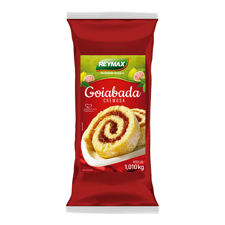 Bisnaga Goiabada Cremosa 1,01kg - Reymax | Shopee Brasil