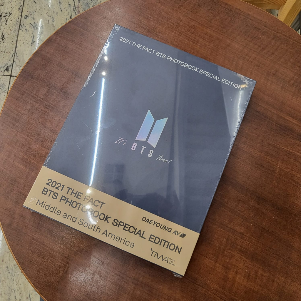 BTS : 2021 The Fact BTS Photobook Special Edition - Middle and South America Edition | Shopee Brasil