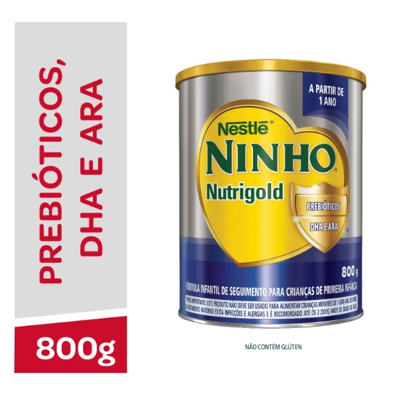 Fórmula Infantil Ninho Nutrigold 800g | Shopee Brasil