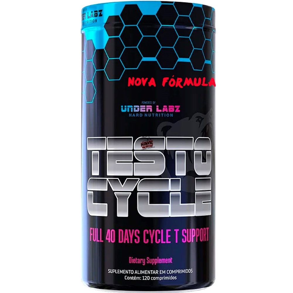 Testo Cycle 120tabs Original Under Labz | Shopee Brasil