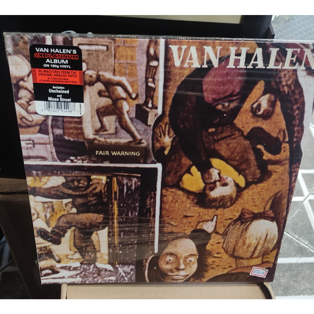 Disco Vinil Van Halen - Fair Warning (Remastered 180 Gram Vinyl) | Shopee Brasil