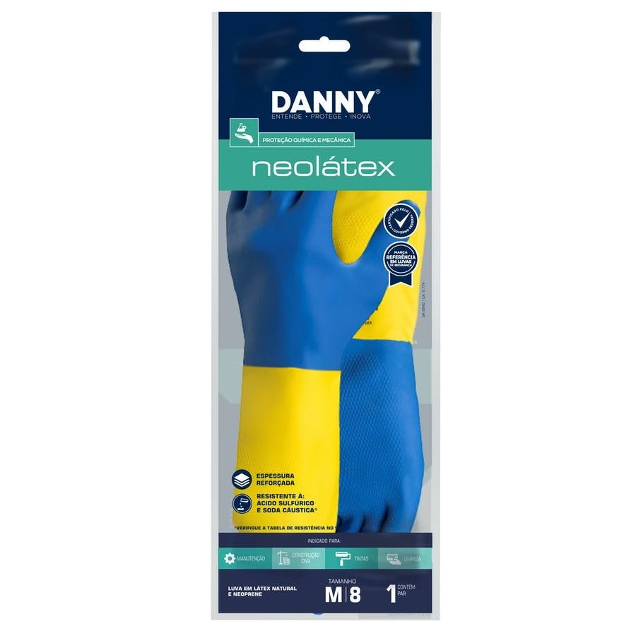 LUVA LATEX DANNY NEOLATEX | Shopee Brasil