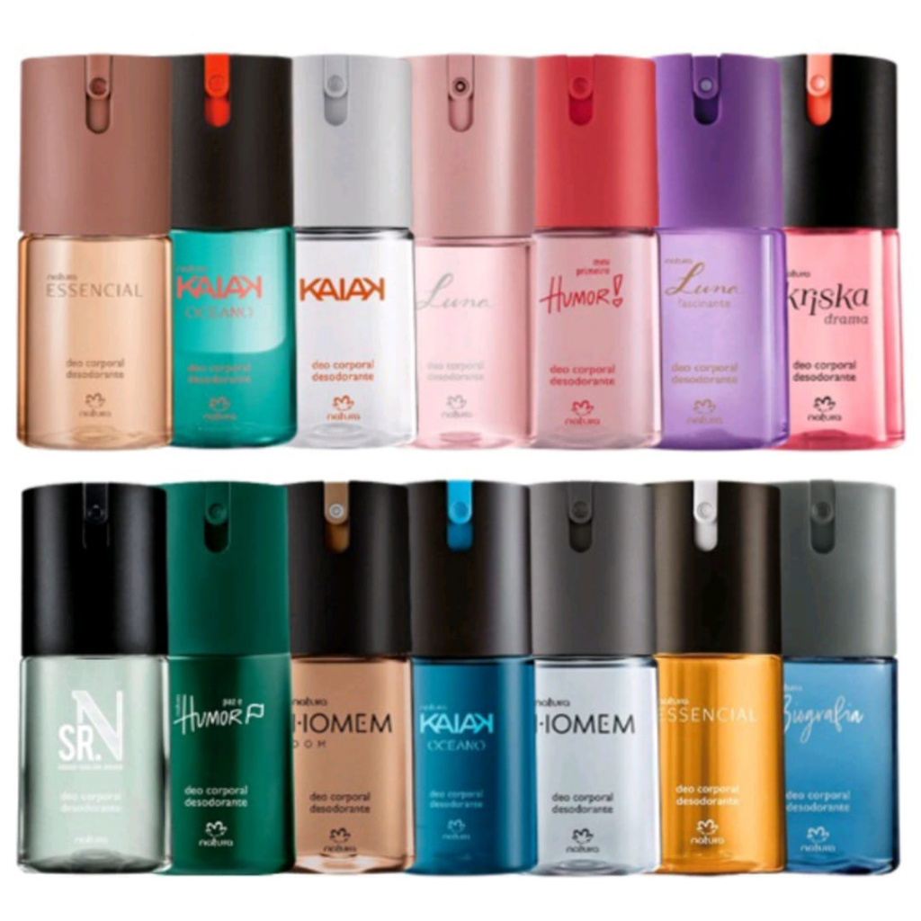Deo Desodorante Corporal Natura Feminino/Masculino 100ml | Shopee Brasil