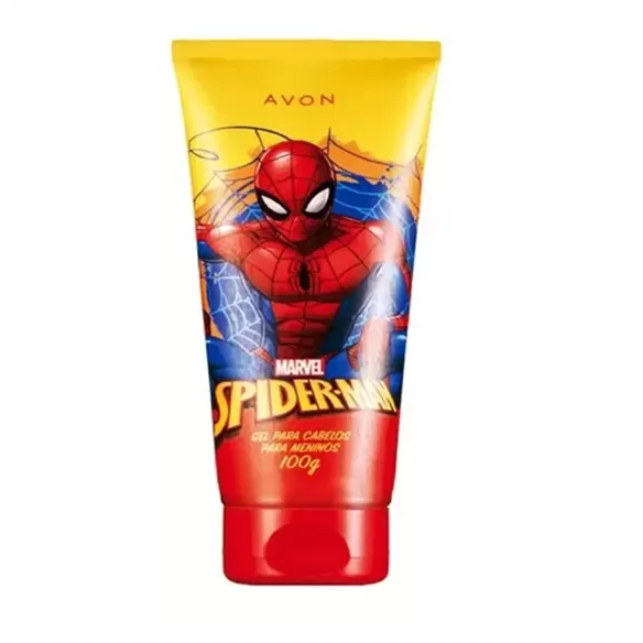 Gel Para Cabelos Marvel Spider-man Avon 100g | Shopee Brasil