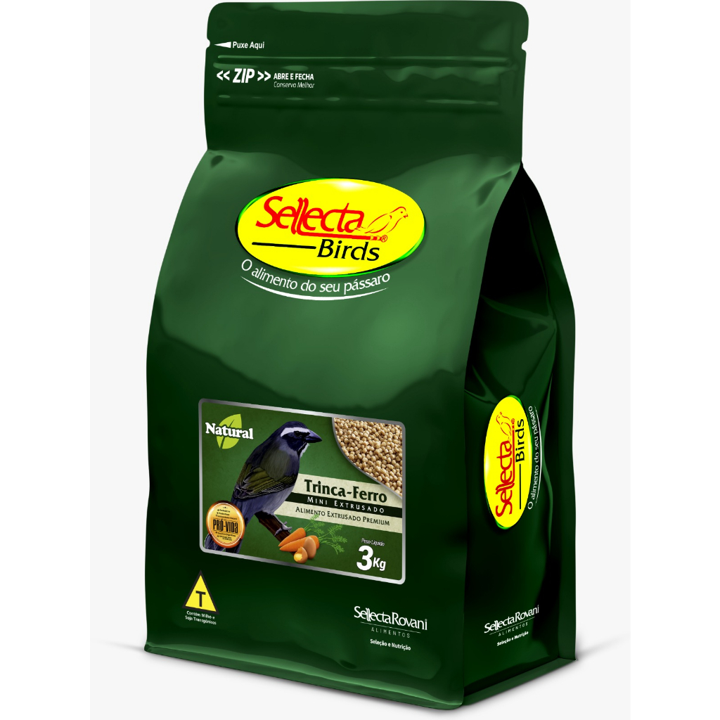 Sellecta Trinca Ferro Extrusada Natural 3 kg Pixarro | Shopee Brasil