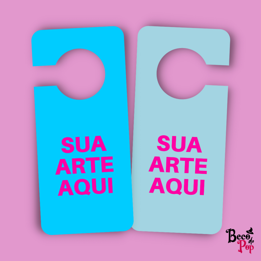 Aviso de Porta/Tag de Porta - Personalizado | Shopee Brasil