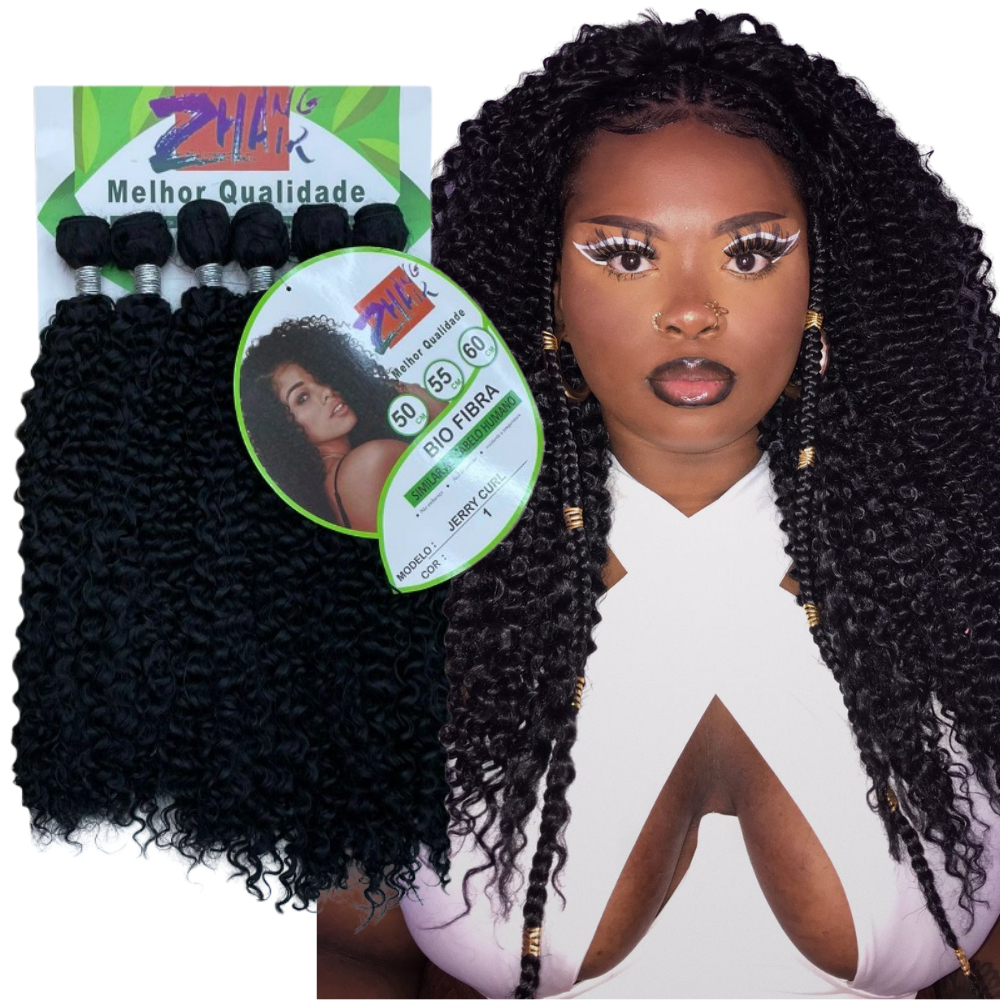 BIO FIBRA JERRY CURL 300G | Shopee Brasil