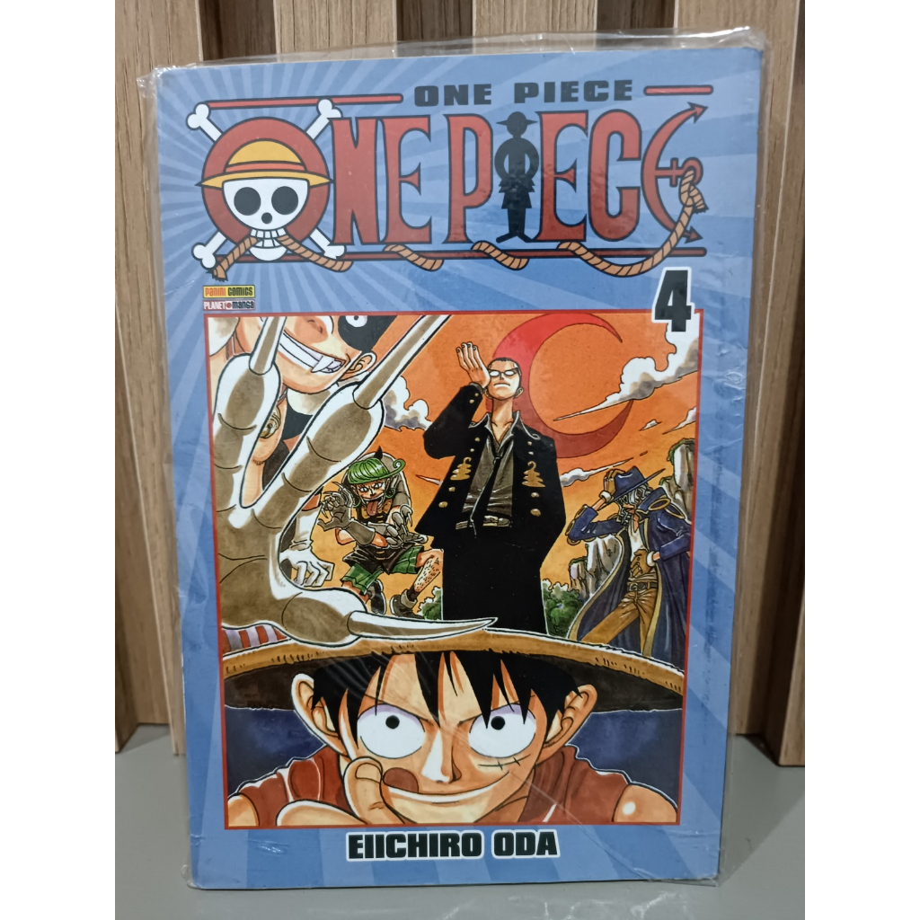 Mangá One Piece Vol. 4 Usado (VER FOTOS) | Shopee Brasil