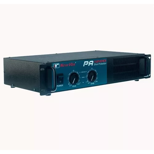 Amplificador De Potência New Vox Pa 1200 - 600w Rms | Shopee Brasil