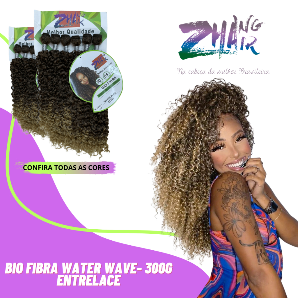 BIO FIBRA WATER WAVE 300G | Shopee Brasil