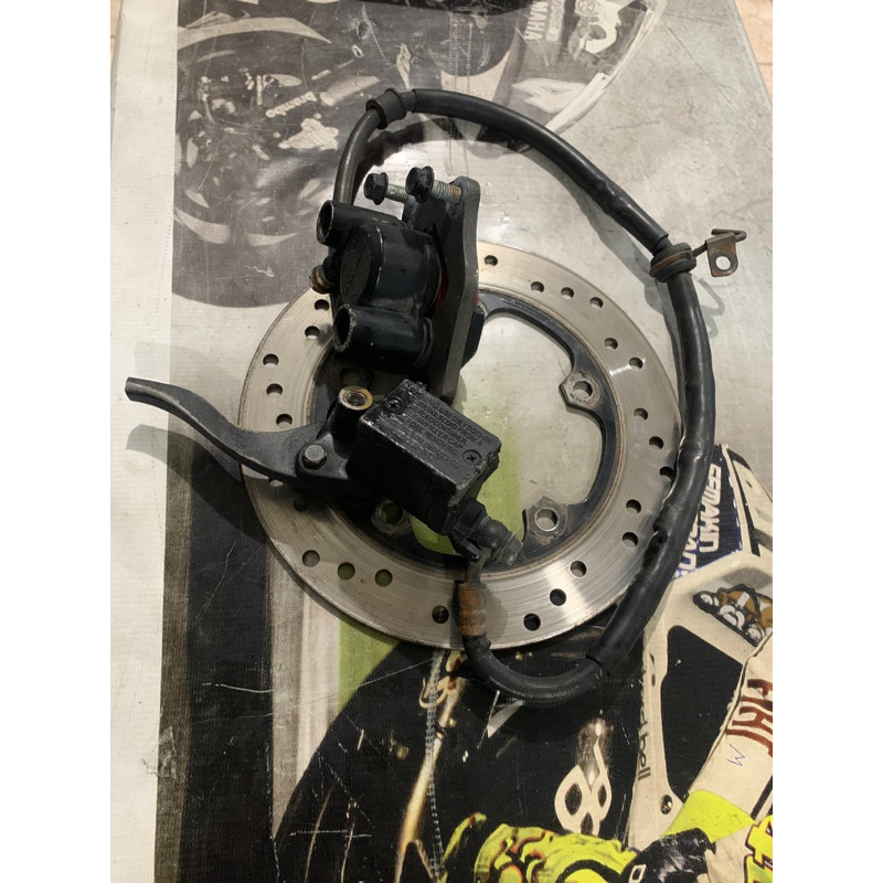 Kit Sistema Freio Dianteiro Cbx 200 Strada 98 99 Original Usado