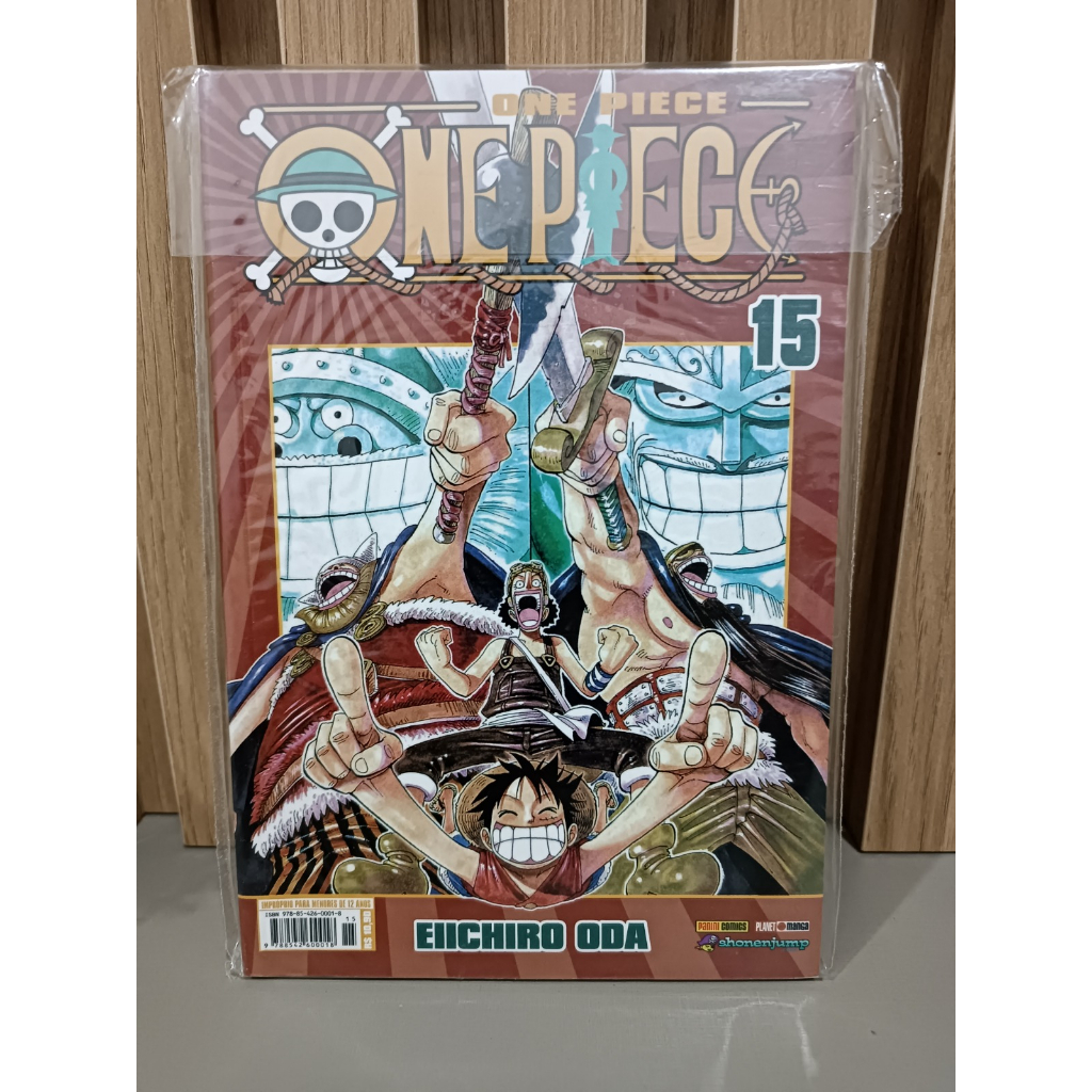 Mangá One Piece Vol. 15 Usado (VER FOTOS) | Shopee Brasil