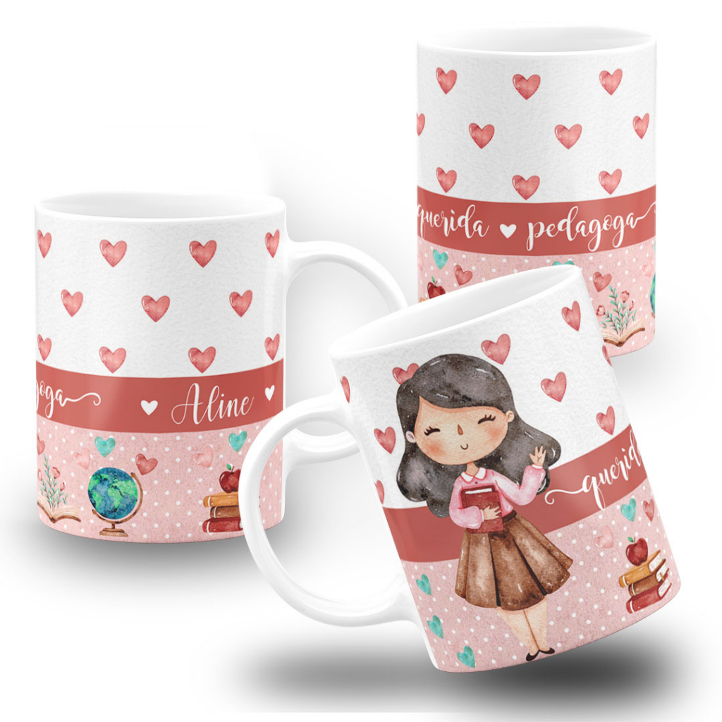Caneca Pedagoga Professora Diretora Coordenadora Nome Dia dos ... Caneca Pedagoga Professora Diretora Coordenadora Nome Dia dos ...