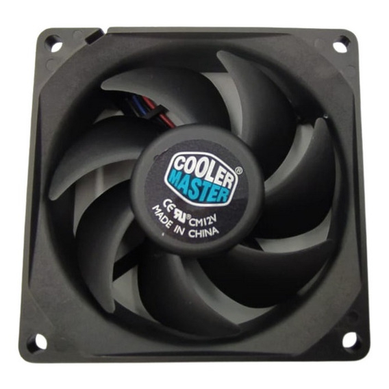 Ventoinha CPU COOLER MASTER Fan AUB0812HH DC12V 3-Pin 80x80mm | Shopee ...