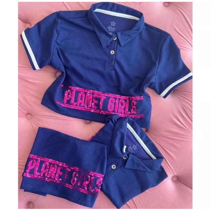 polo e Croppeds planet girls original, ótima qualidade | Shopee Brasil